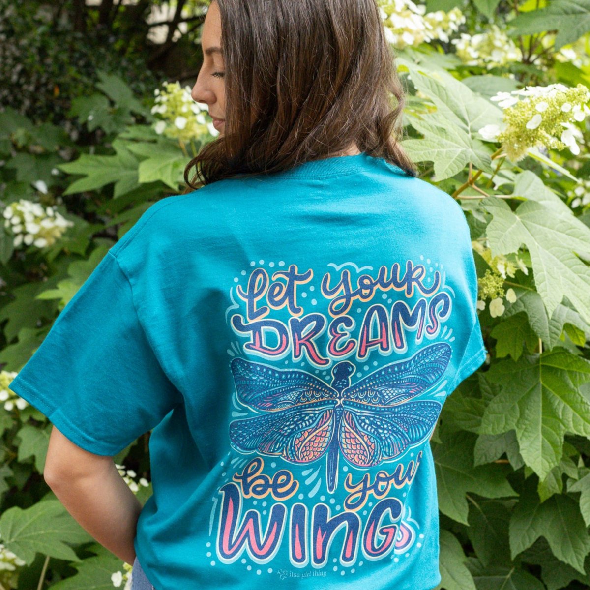 Dragonfly | Itsa Girl Thing | Short Sleeve Cotton T-Shirt