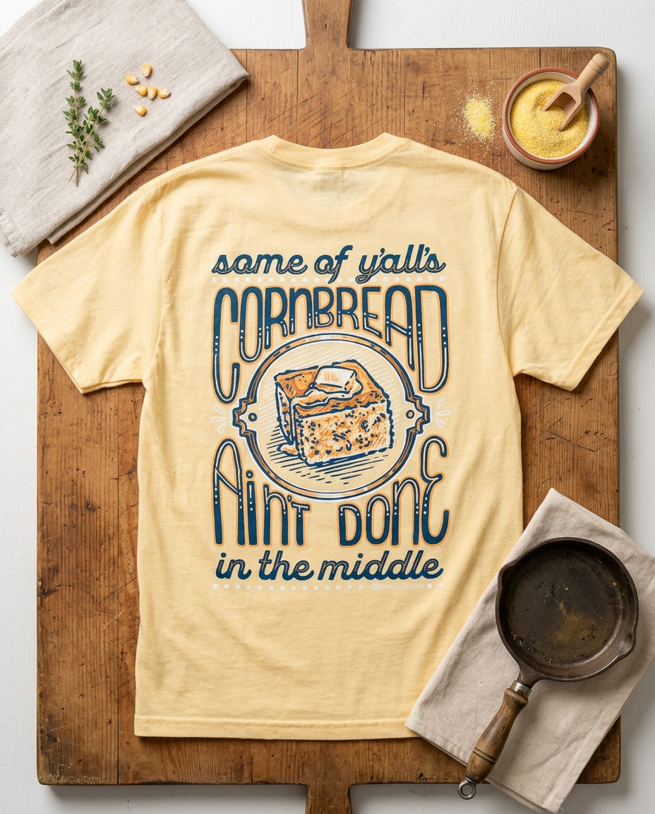 Y'all's Cornbread | Itsa Girl Thing | Short Sleeve Cotton T-Shirt