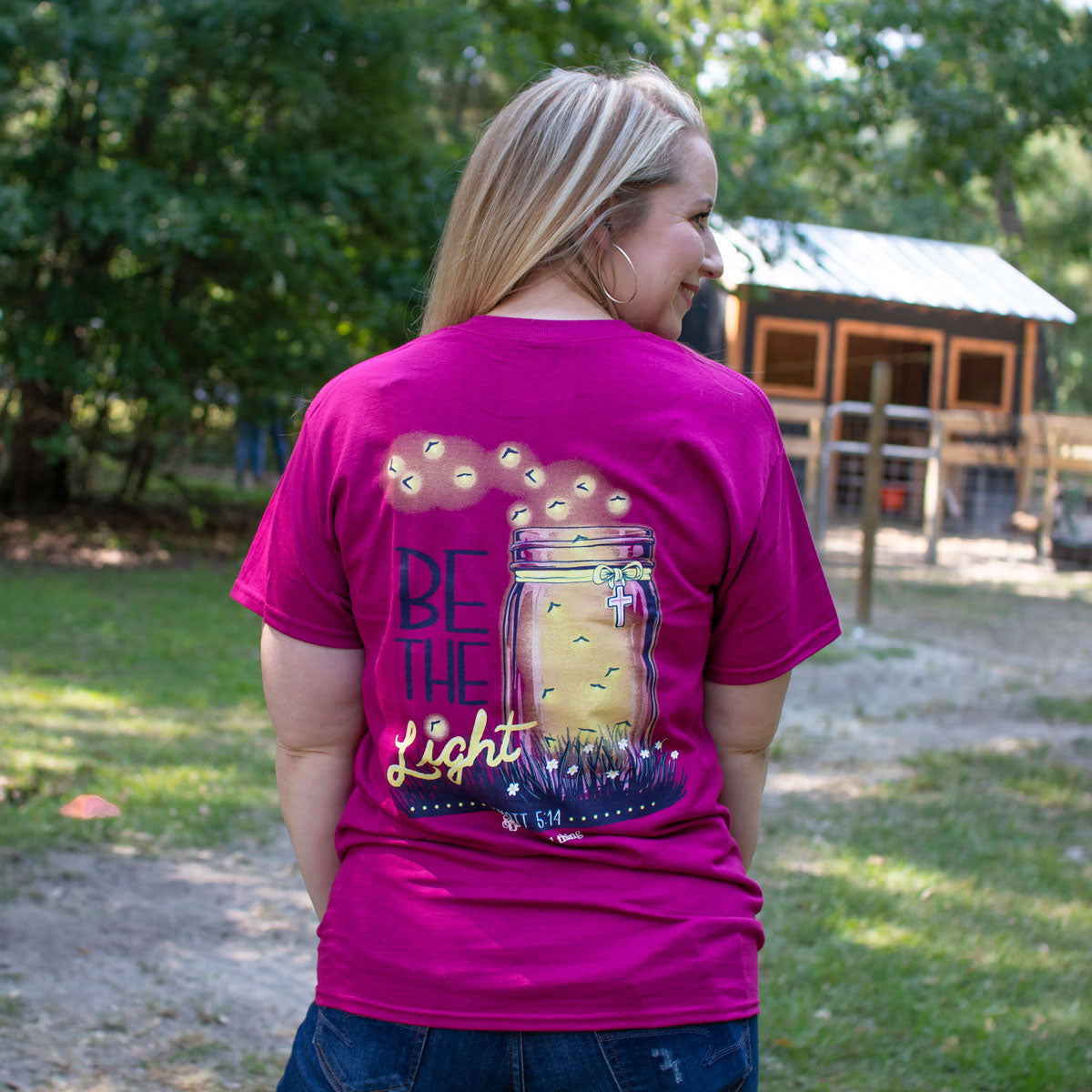 Be The Light Tee | Women's Christian Tee | Itsa Girl Thing